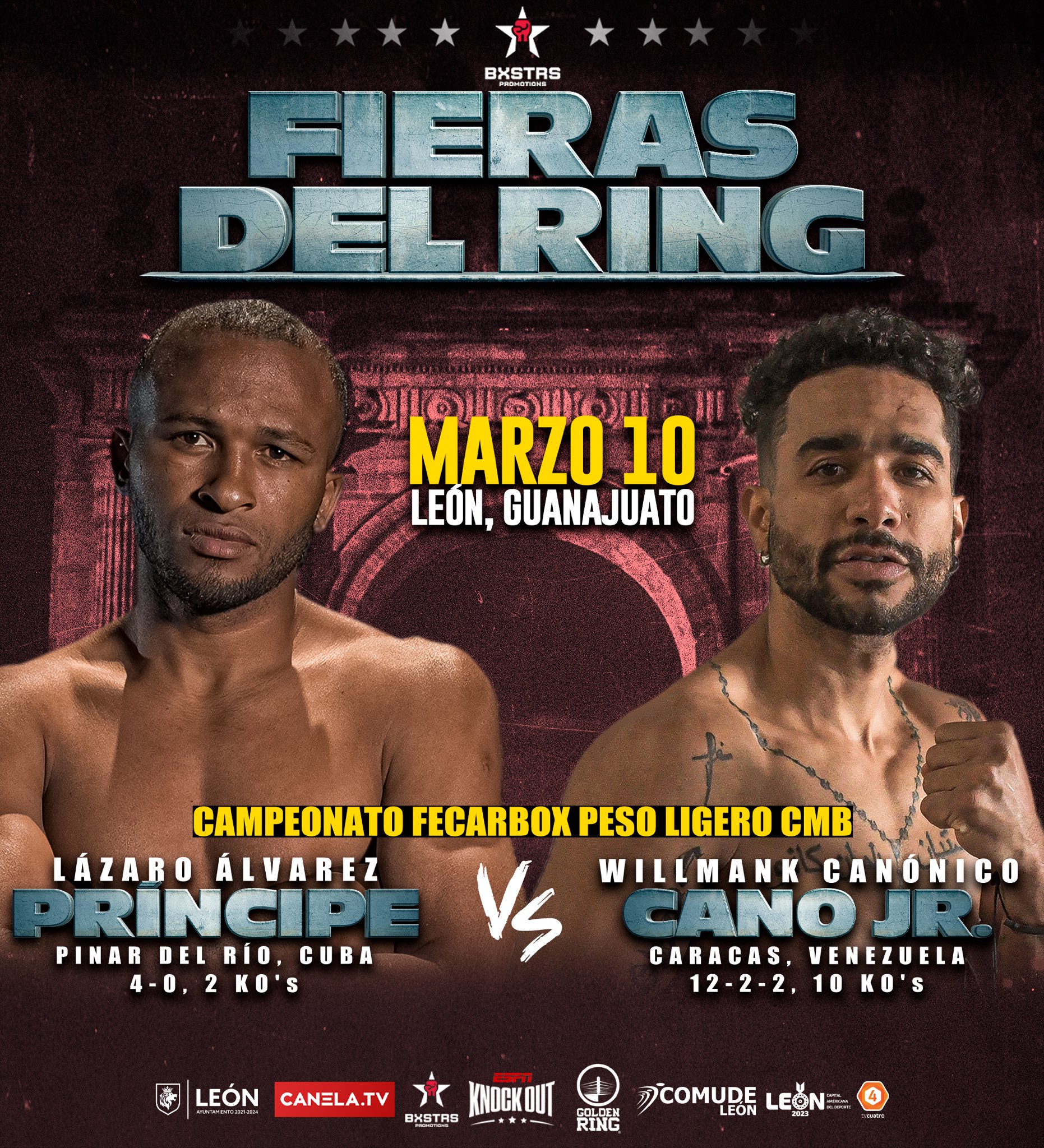 BoxeRingWeb - Lazaro Alvarez venerdì in Messico per la cintura Fecarbox WBC